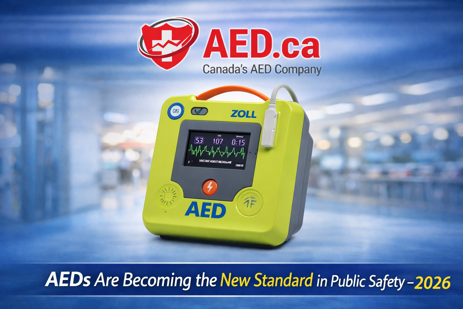 The Global Push for More AEDs in Everyday Places (2026 Update) – AED.ca