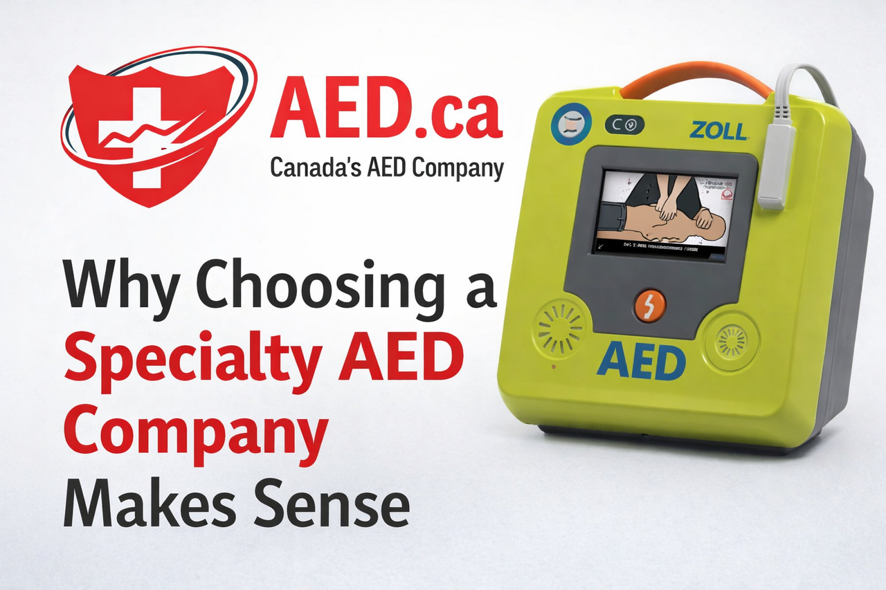 Why Choosing a Specialty AED Company Makes Sense – AED.ca