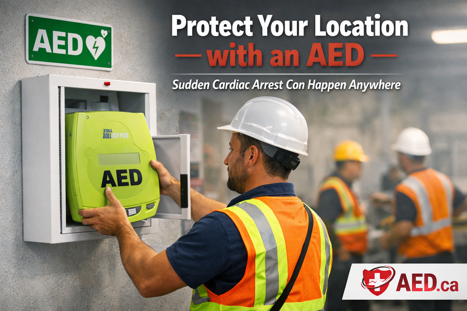 Protect Your Workplace and Community with an AED | AED Canada Guide to ...